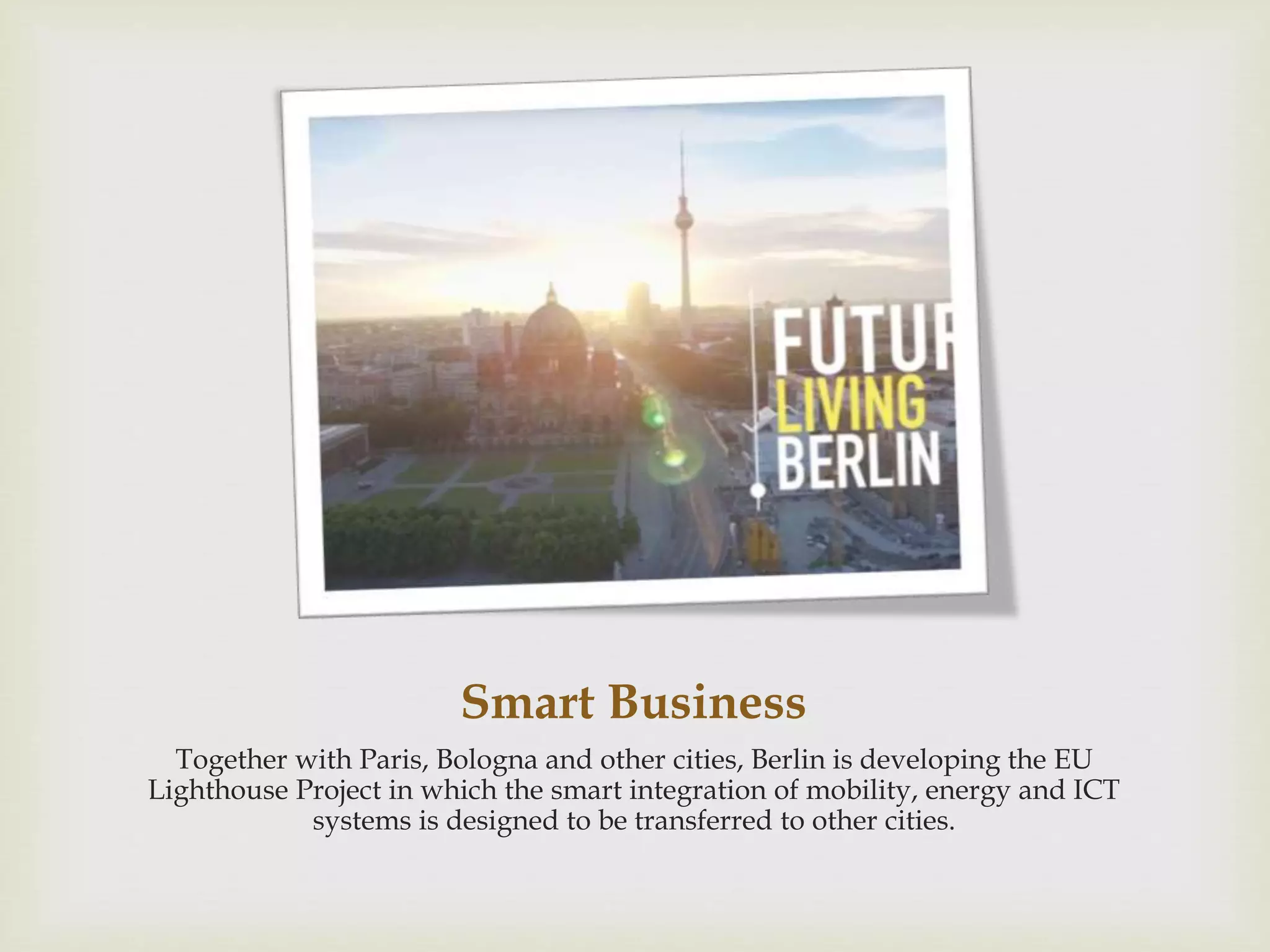 Berlin smart city | PPTX
