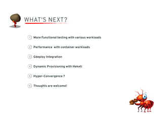 Gluster as Block Store in Containers | PPT