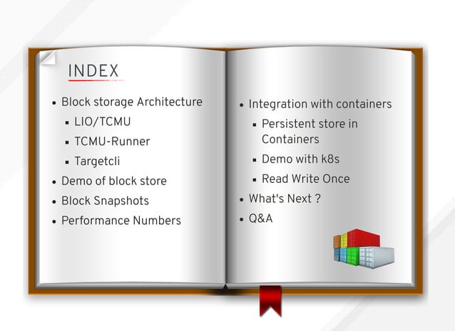 Gluster as Block Store in Containers | PPT