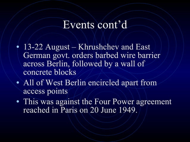Berlinwall | PPT | Death, Injury, or Military Conflict | Sensitive Topics