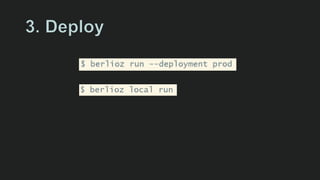 Berlioz - Delivering Microservices Applications | PPT