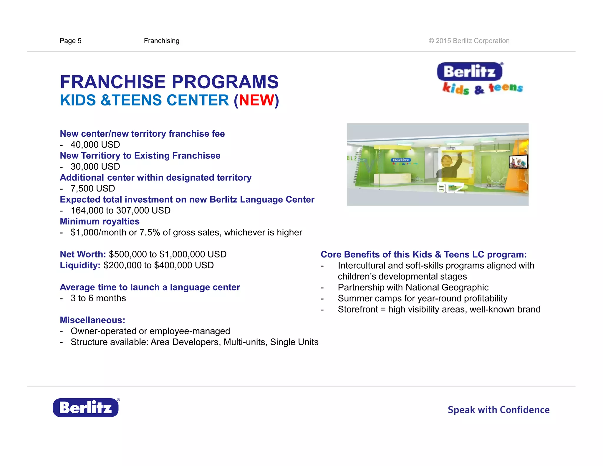 Berlitz Franchise Models | PDF | Large Business | Business