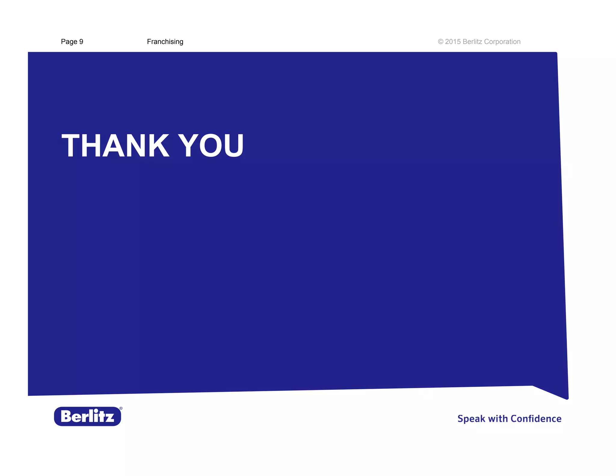 Berlitz Franchise Models | PDF | Large Business | Business