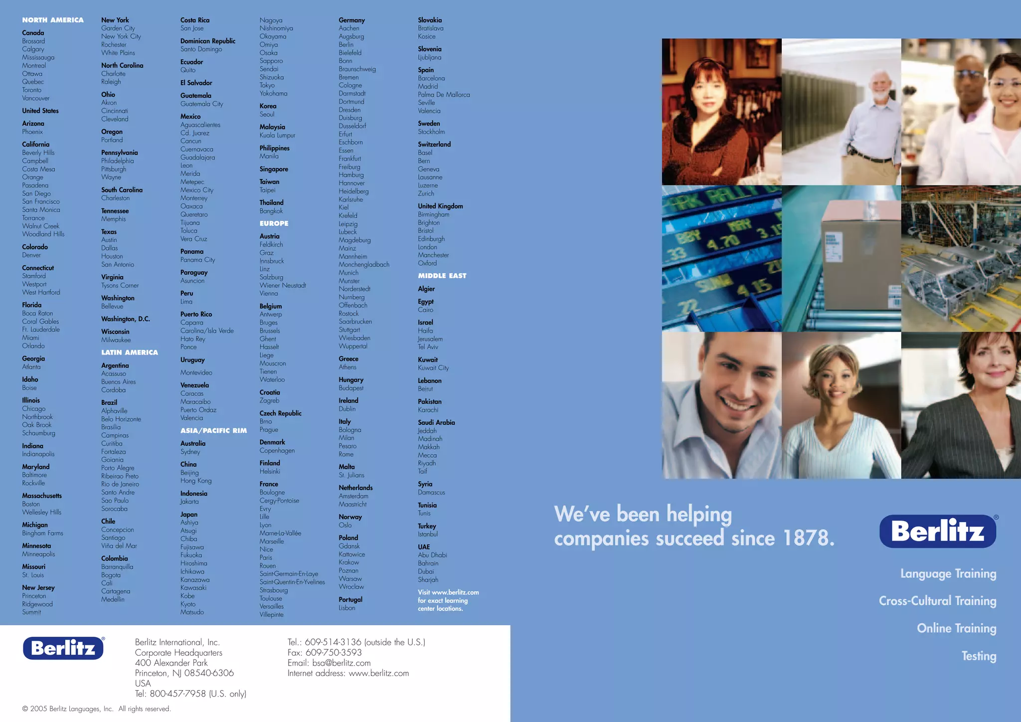 Berlitz Corporate Brochure | PDF