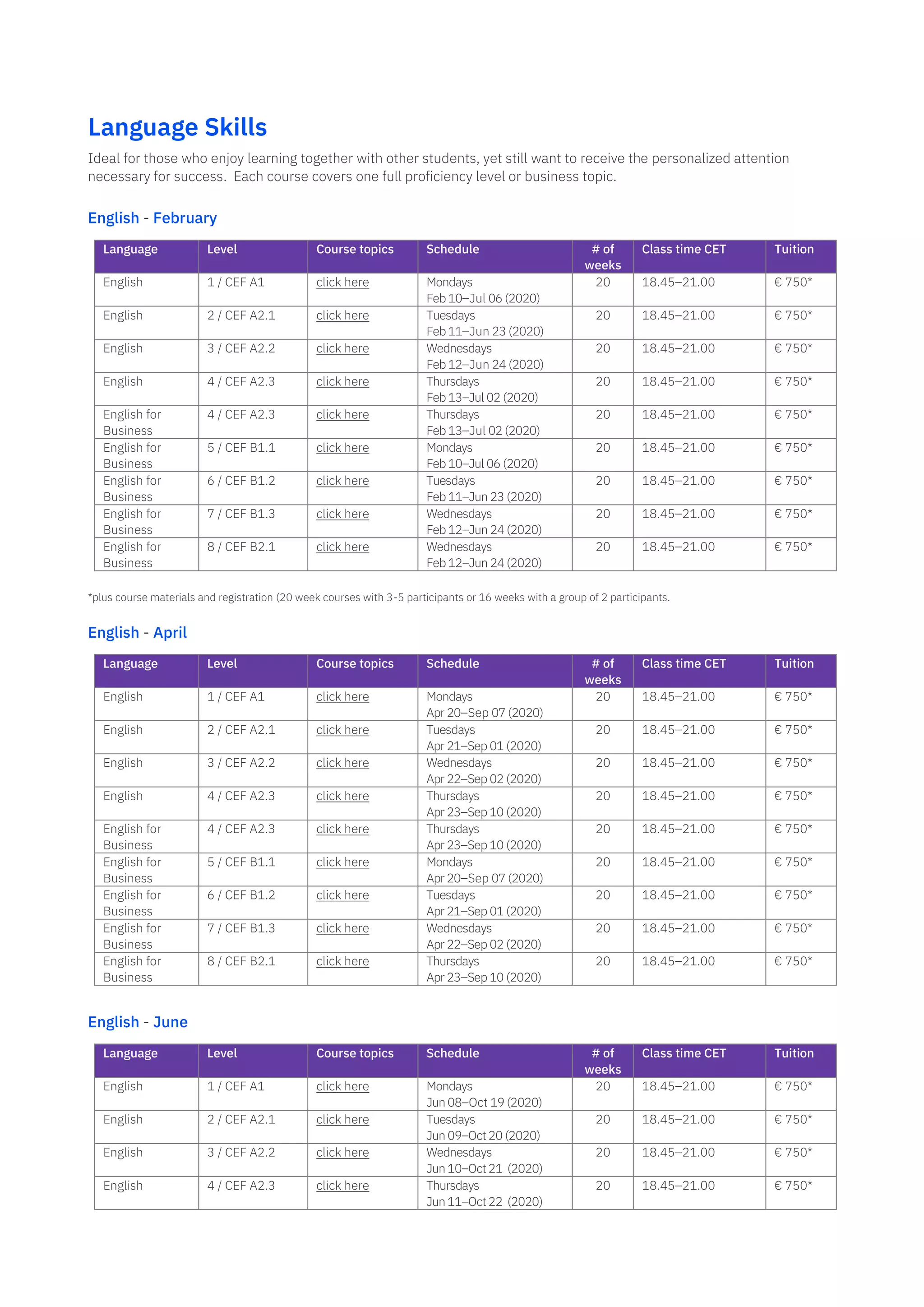 Berlitz virtual groups_en_2020 | PDF