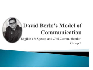 Berlos model | PPT