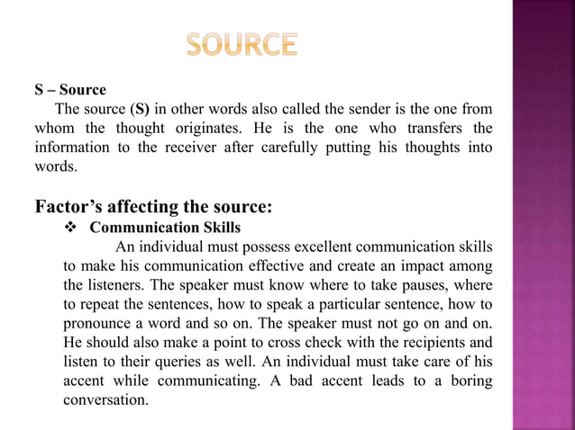 Berlo's smcr model of communication | PPTX