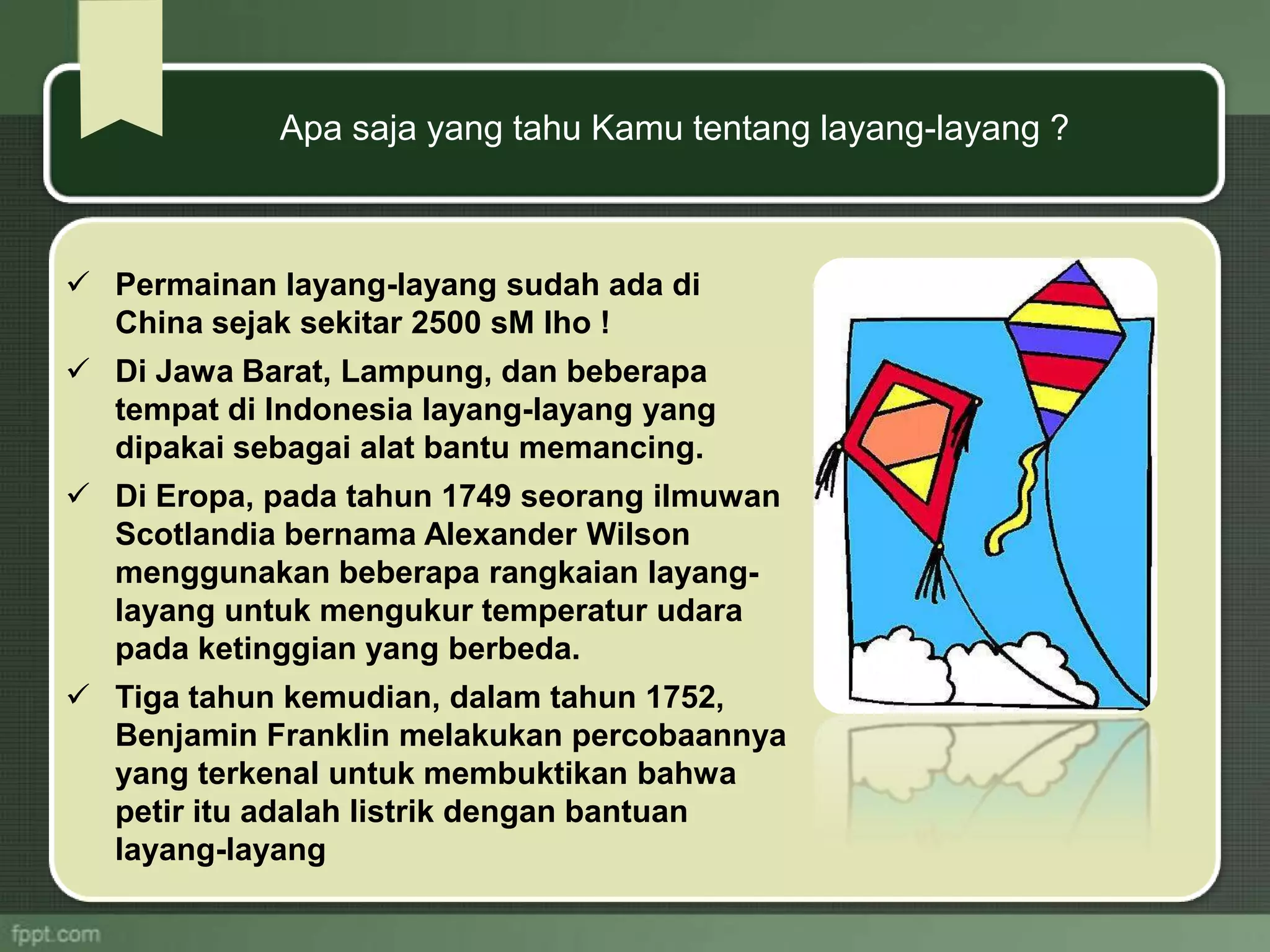 Bermain dengan layang layang | PPT