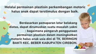 Modul Ajar Anak PAUD Bermain Plastisin .pptx
