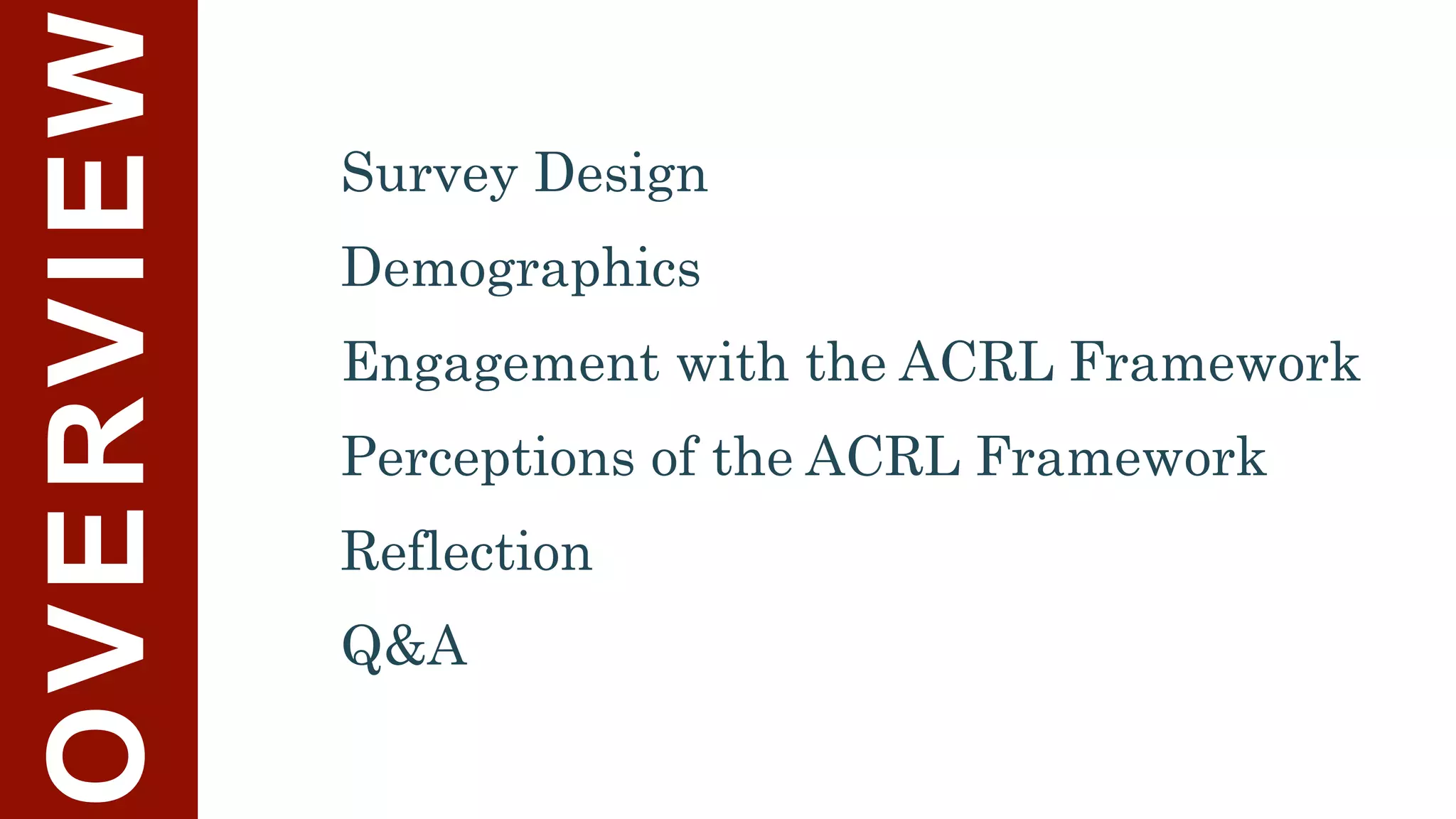 Perceptions and understandings of the ACRL framework for information ...
