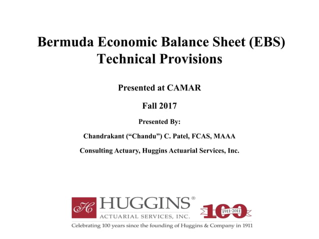 Bermuda EBS Technical Provisions | PPTX | Business Accounting & Finance ...