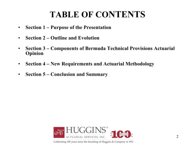 Bermuda EBS Technical Provisions | PPTX | Business Accounting & Finance ...