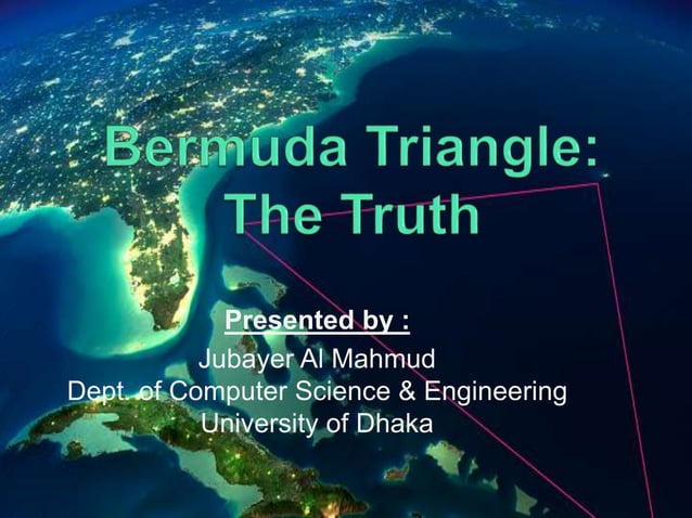 Bermuda Triangle: The Truth | PPTX | Science Fiction | Genres
