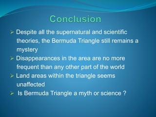 Bermuda Triangle: The Truth | PPTX