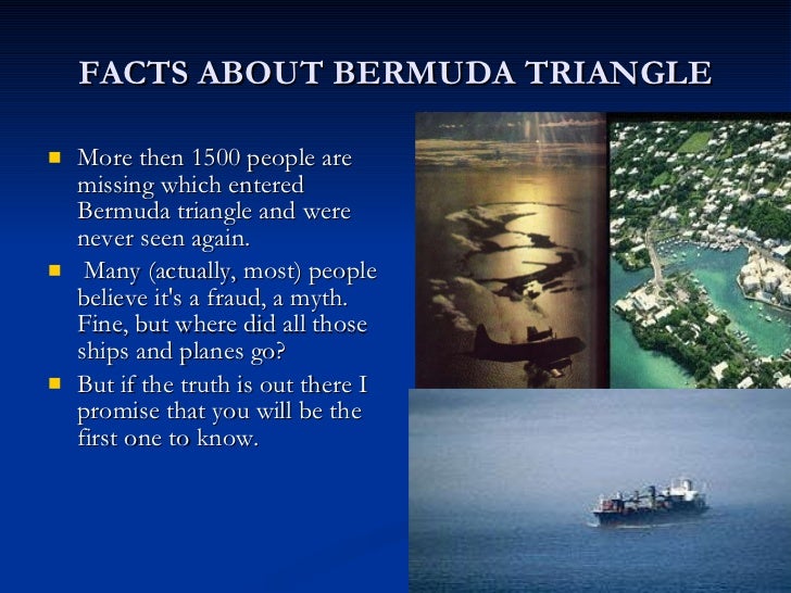 Bermuda triangle