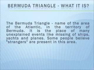 Bermuda Triangle | PPS