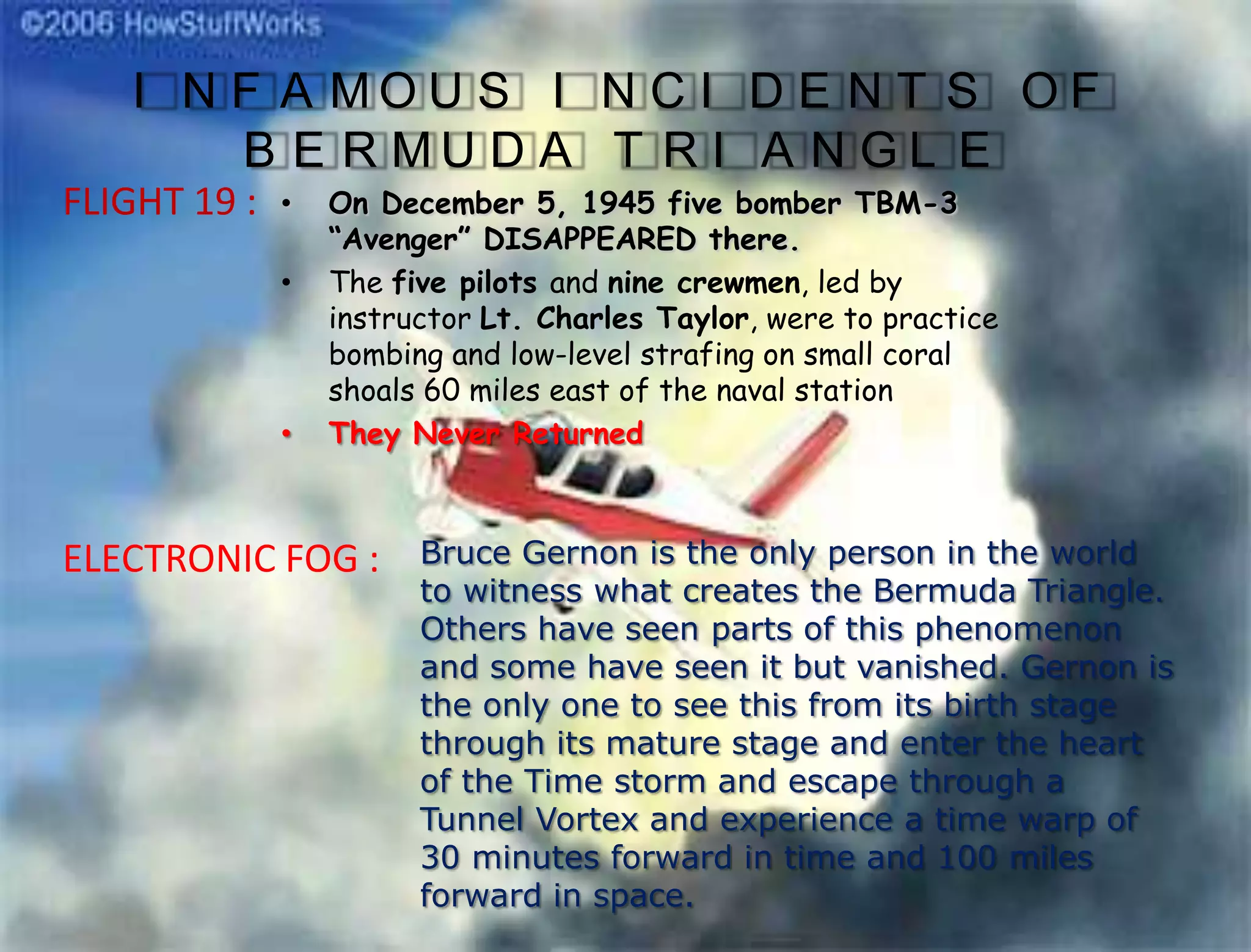 Bermuda triangle - Science Or Myth! | PPTX