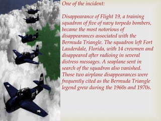 Bermuda triangle | PPTX