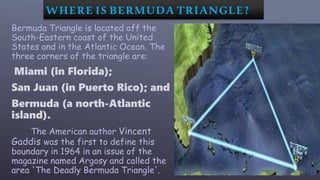 Bermuda triangle | PPTX