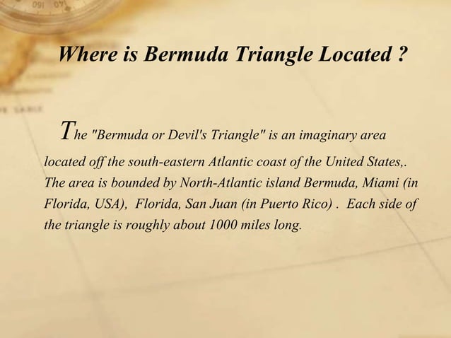 Bermuda triangle | PPTX