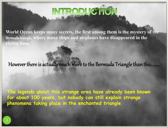 Bermuda triangle CLASS IX BY CHINMAYA | PPT