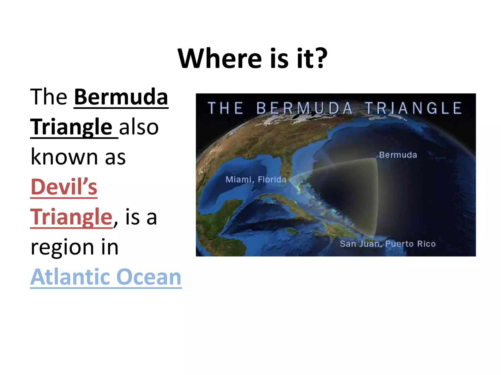 Bermuda triangle | PPTX