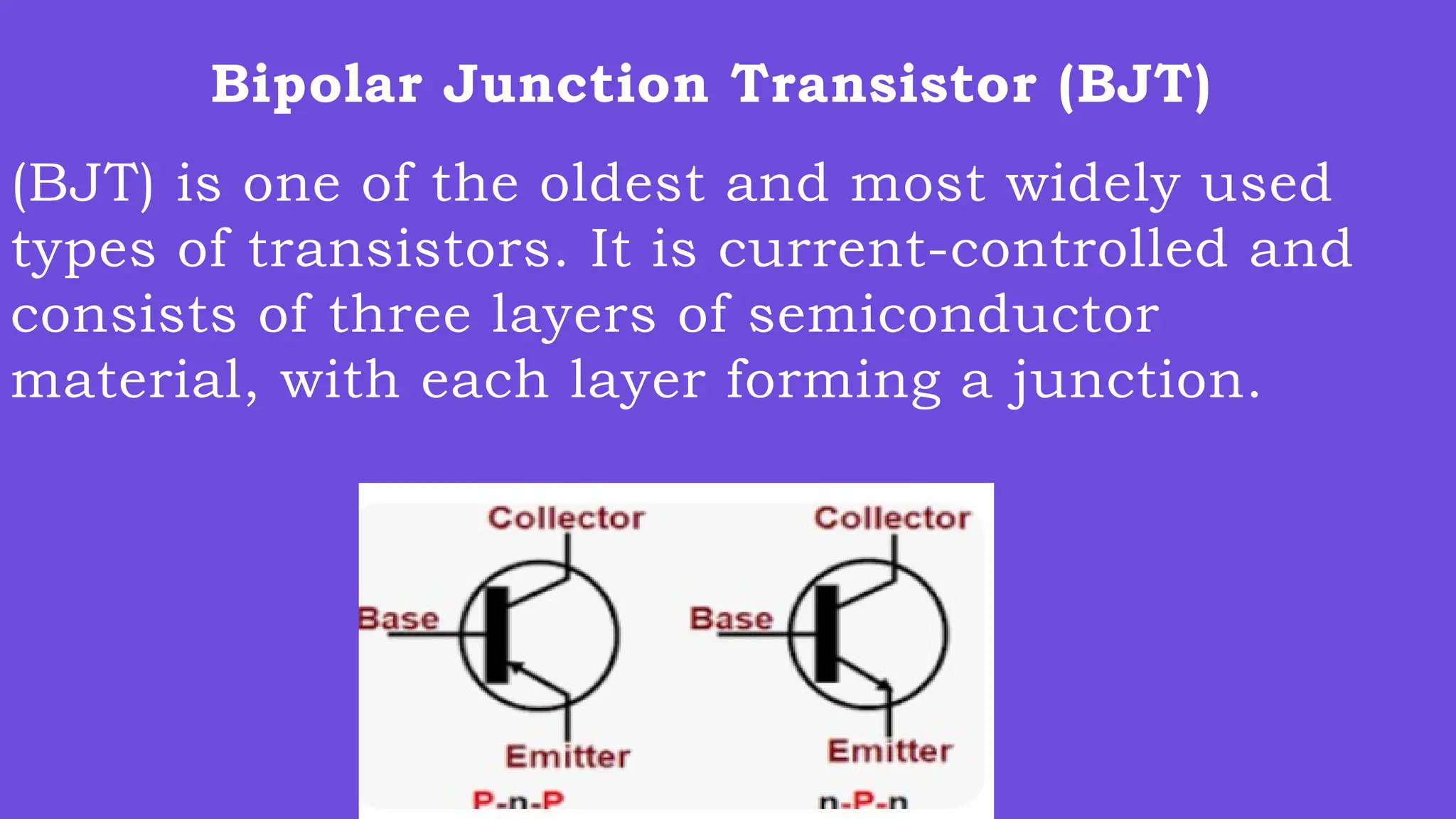 BERNAL-BJT-TRANSISTORSTransistors-DefinitionApplication-PNP-NPN ...