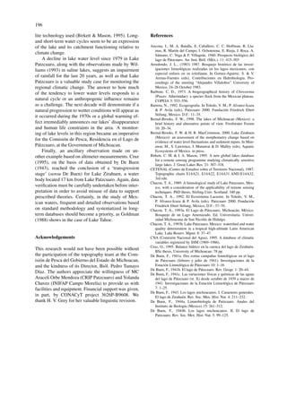 Bernal brooks et al 2002 patzcuaro | PDF
