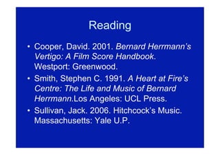 Bernard herrmann | PPT