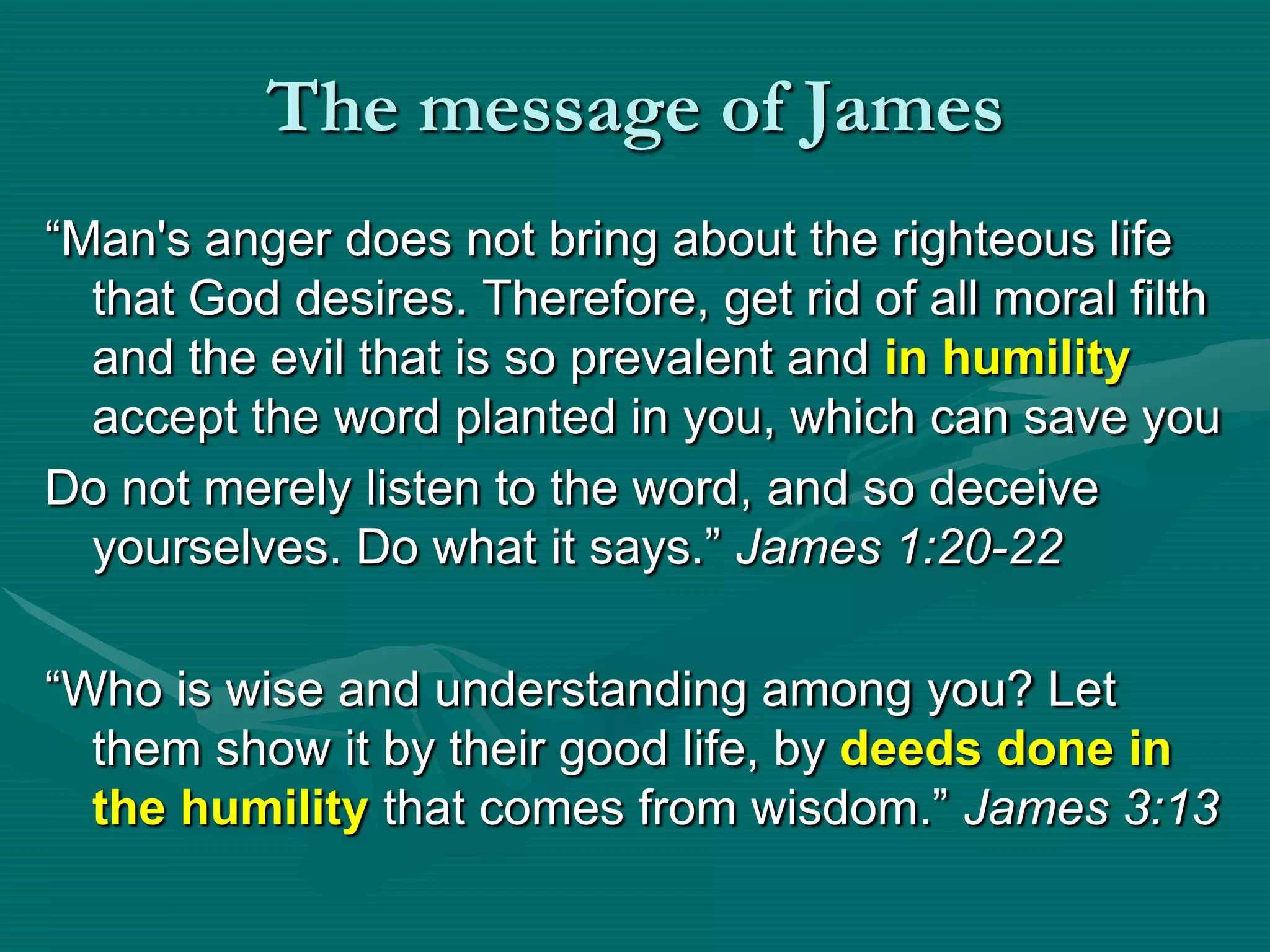 Bernard "In the steps of humility" | PPT