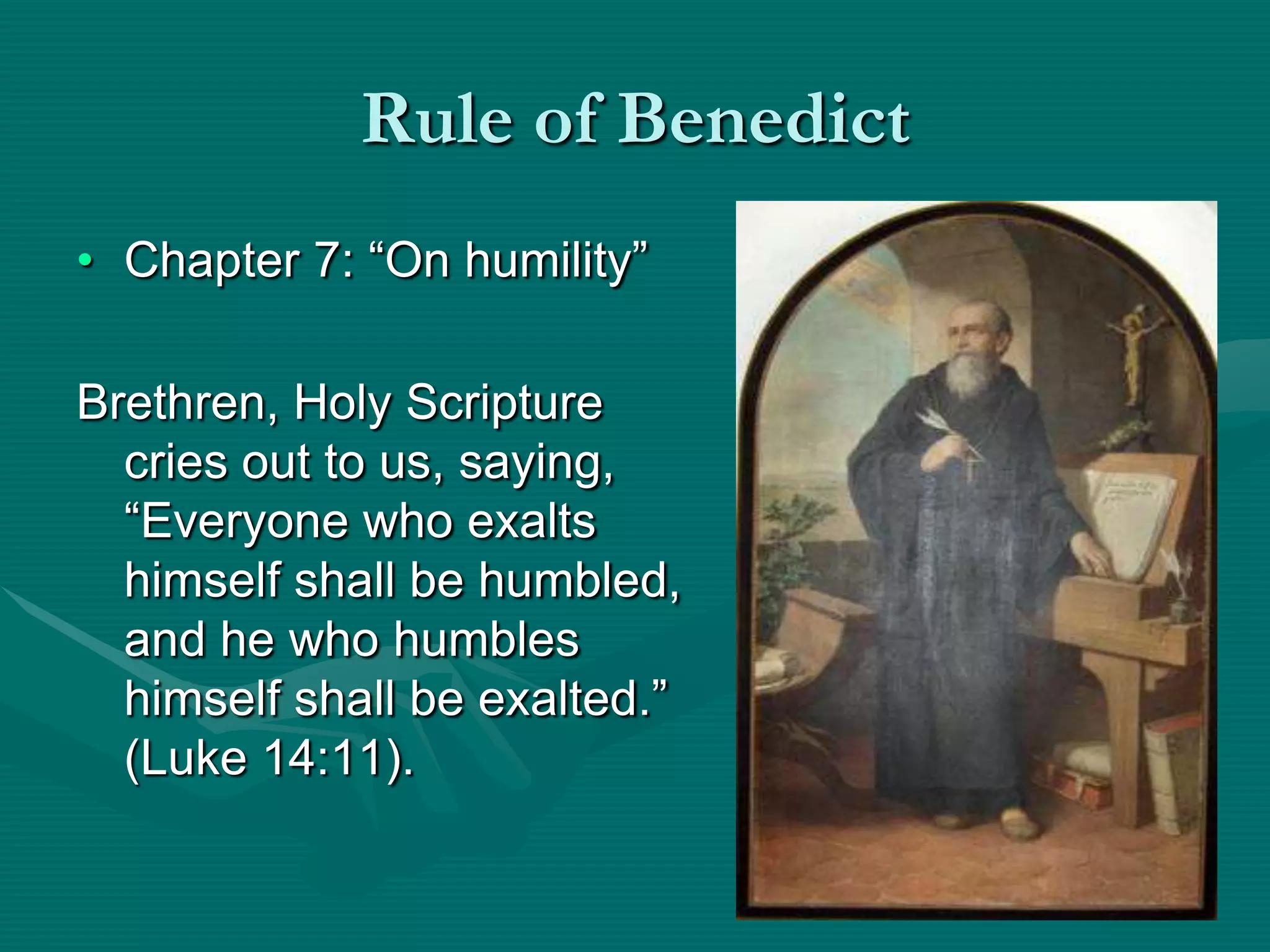 Bernard "In the steps of humility" | PPT