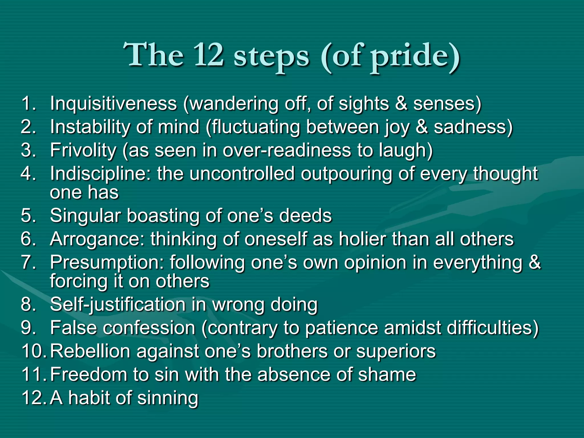 Bernard "In the steps of humility" | PPT