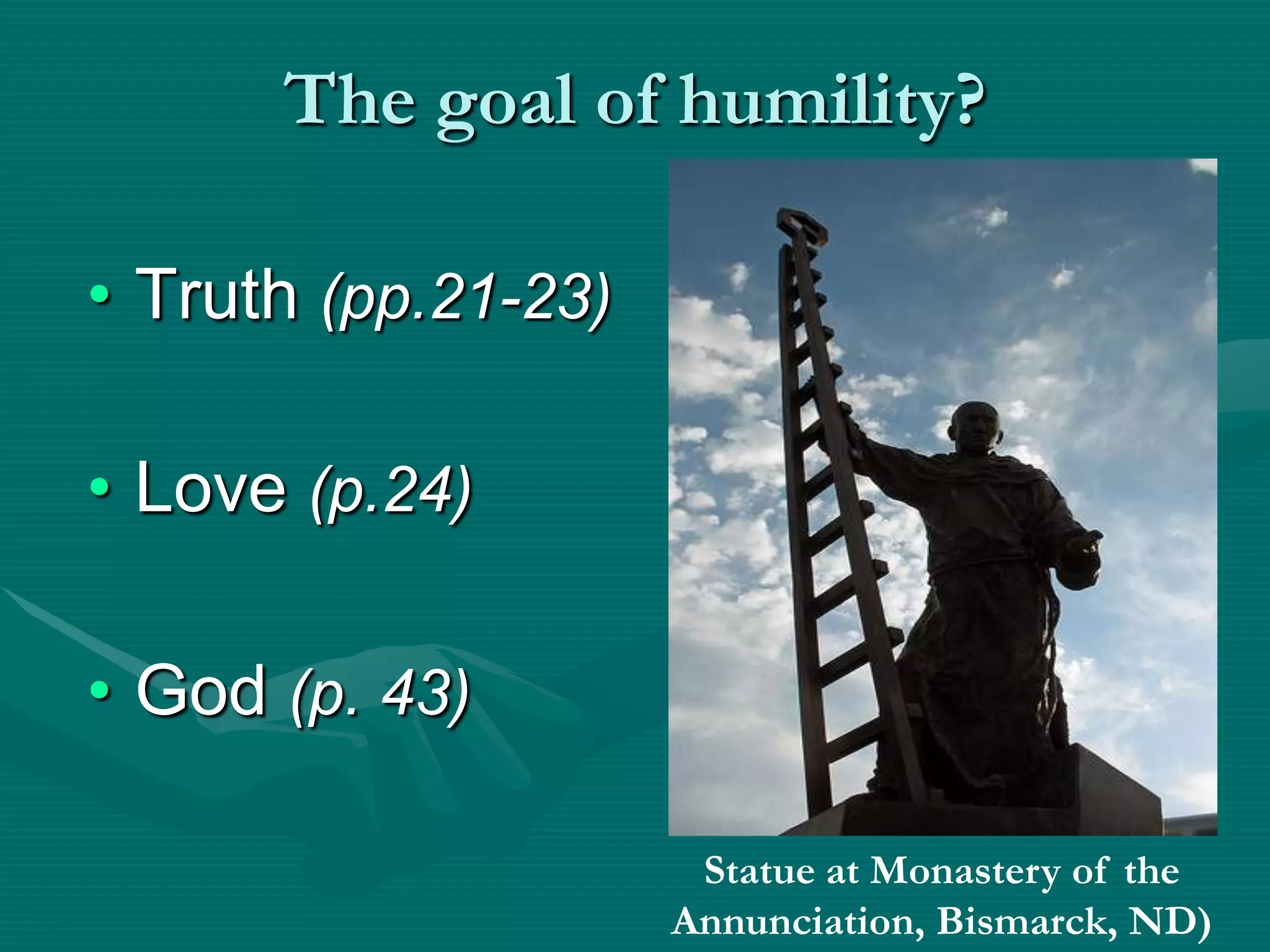 Bernard "In the steps of humility" | PPT