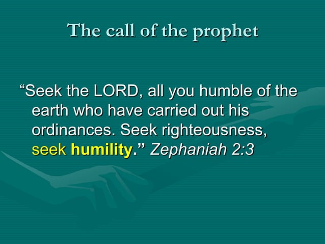 Bernard "In the steps of humility" | PPT