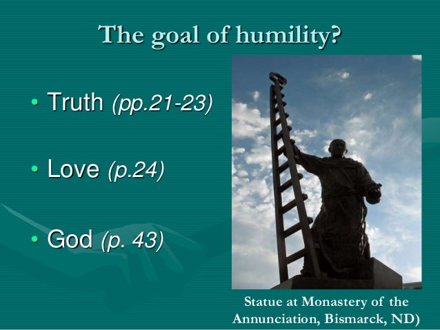 Bernard "In the steps of humility"