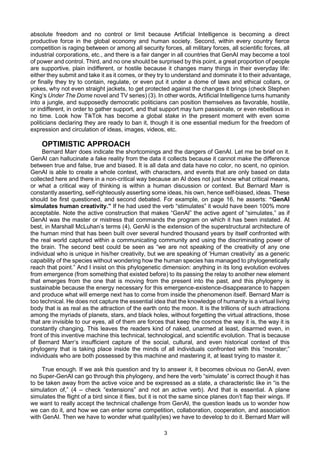 DANGEROUS GenAI? TRUE OR DEEP FAKE? YES OR NO? | PDF