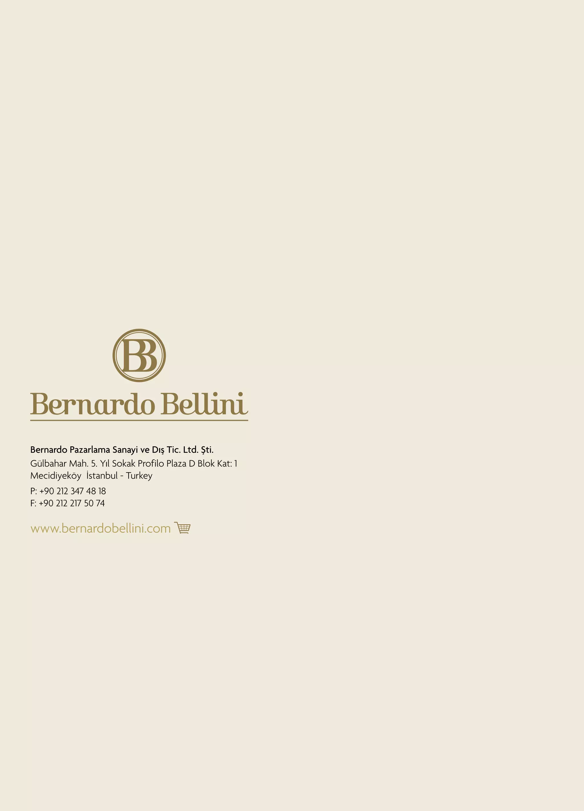 Bernardo Bellini - Company Profile | PDF