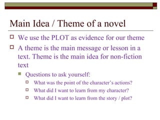 Introduction to Plot and Figurative Language by Bernard Pierorazio