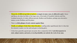 Berna widsith w1 ppt | PPTX