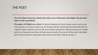 Berna widsith w1 ppt | PPT