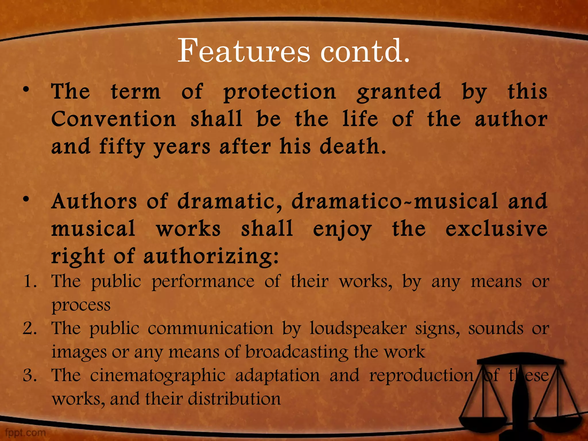 Berne Convention | PPT