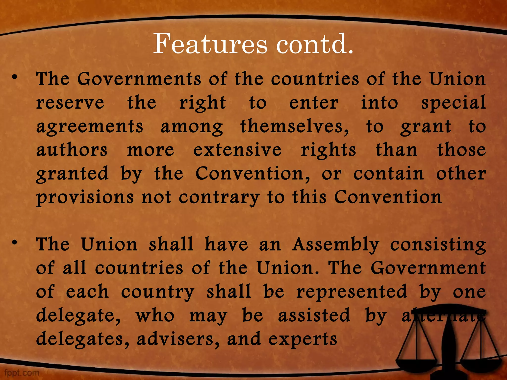 Berne Convention | PPT