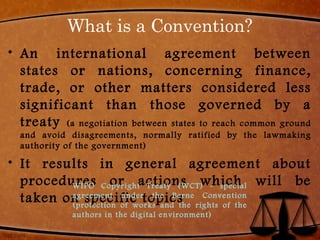 Berne Convention | PPT