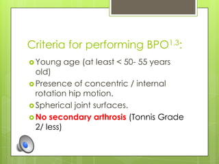 Bernese periacetabular osteotomy | PPSX