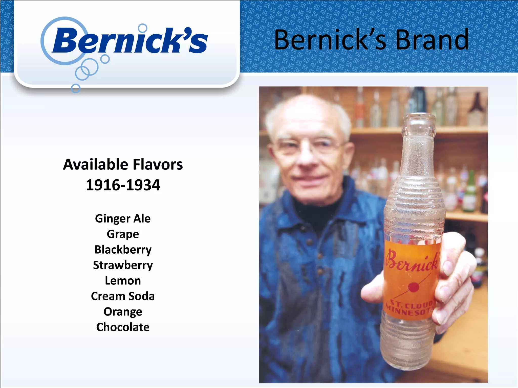 Bernicks inc overview | PDF