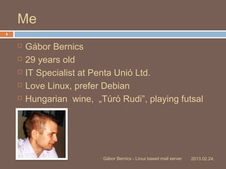 Linux Based Mail Server | PPT