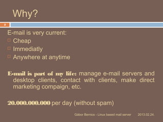 Linux Based Mail Server | PPT