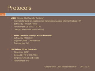 Linux Based Mail Server | PPT