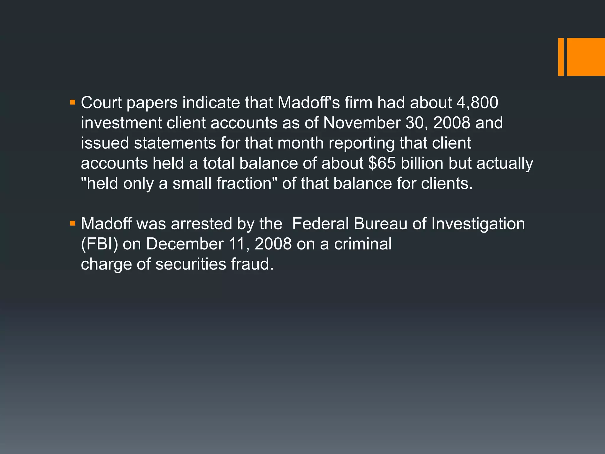 BERNIE MADOFF SCANDAL.pptx