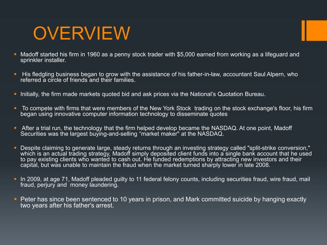 BERNIE MADOFF SCANDAL.pptx